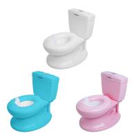 China Eco Friendly Kids Potty With Customized Logo Toilet Trainer For Toddlers in Blue/Pink/White for sale