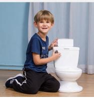 China Foldable Baby Toilet Seat Potty Trainer in Pink/White/Blue EN-71 Certified Eco friendly for sale