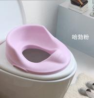 China Foldable Baby Toilet Seat Potty Trainer in Pink/White/Blue EN-71 Certified Eco friendly for sale
