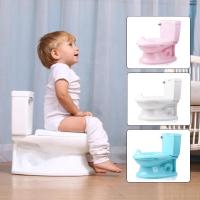 China Multifunction Large Square Baby Potty Toilet With Flush Sound for sale