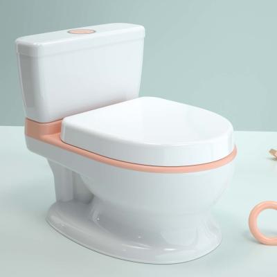 China Eco Friendly Print Baby Potty Trainer Music Sound Toilet Lightweight Potty Training Seat for Kids for sale