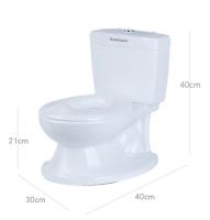 China Printed Plastic Baby Potty Training Seat with EN71 Certification for sale