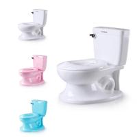 China Large Square Type Multifunction Childrens Pink/White/Blue Potty Toilet with Music Toys for sale