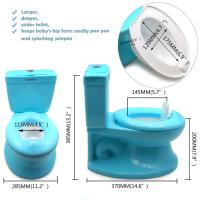 China Real Kids Toilets Baby Potty Toilet For Training in Pink/White/Blue for sale