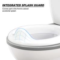 China Eco Friendly Print Pattern Baby Potty Toilet Trainer With EN-71 Certification for sale