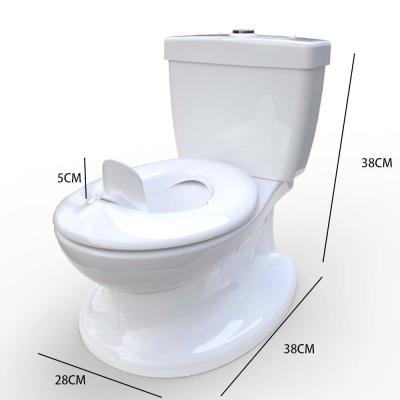 China Eco Friendly Blue Pink White Print Kids Potty Toilet Trainer with Customized Packing and Logo for sale