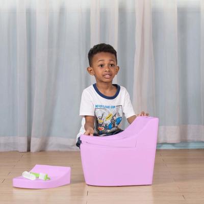 China Blue White Pink Modern Potty Training Baby Toilet with EN-71 Certification for sale