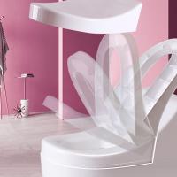 China Cradle Style Childrens Toilet Potty Print Pattern Unisex Baby Pot with EN71 Test Certificate for sale
