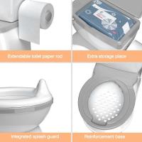 China Eco Friendly Plastic Kids Potty Training Toilet Blue Pink White Customized Logo Wholesale for sale