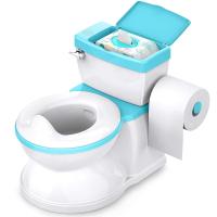 China Grey/Pink/Blue Print Eco Friendly Baby Potty Toilet Trainer for Children for sale