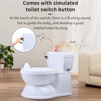 China Custom Logo Baby Potty Toilet EN-71 Certified Purple Training Potty for Babies for sale