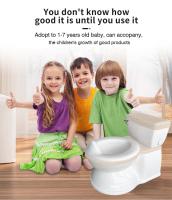 China Eco Friendly Plastic 3 Colors Baby Potty Training Seat Home And Outdoor Use With Custom Logo for sale