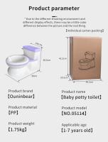 China Eco Friendly Plastic 3 Colors Baby Potty Training Seat Home And Outdoor Use With Custom Logo for sale