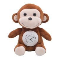 China New Baby Starry Night Stuffed Animal Doll Music Soothing Sleep Children Creative Gift Toys for sale