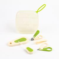 China Customized Logo Multi-functional Portable Durable Baby Nail Clippers Kit Baby Grooming Set for Baby Boy Girl for sale
