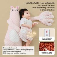 China Comforting Newborn Baby Soothing Pillow Electric Soothe Palm Stuffed Animal Plush Toys for Relaxation for sale