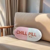 China Chill Pill Pillow For for Sofa, Living Room And Bedroom Decoration for sale