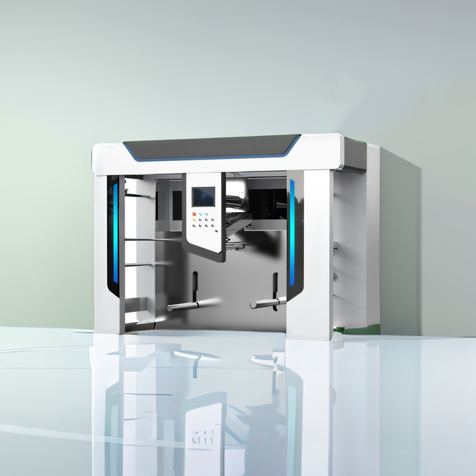 Precision Automatic Butt Splicing Splicer and Non-Stop Unwinding Units System unwinder machinery for labels efficiently 0