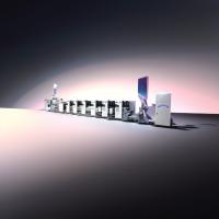 China MITSUBISHI JAPAN UNWINDING TENSION CONTROLLER PETAL TYPE HORIZONTAL PRINTING MACHINE FLEXOGRAPHIC PRINTER WATER BASED UV for sale