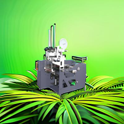 China Precision Rotary Die Cutting Machine for Non-Stop Turret Rewinding and Flexo Printing Tapeless Transfer (No Adhesive) for sale