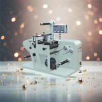 China STAINLESSSTEELLABELDIECUTTINGMACHINEFORAUTOMOTIVEINDUSTRY CUSTOMIZED COLOR AND 90M/MIN DIE CUTTING SPEED CE CERTIFICATE for sale