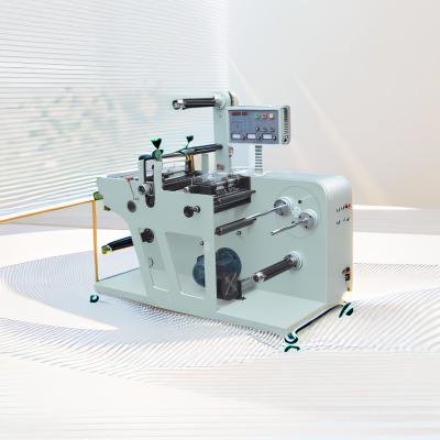China EFFICIENT TABLETOP ROTARY DIE CUTTER 3KW POWER CUSTOMIZED COLOR DIGITAL LABEL FINISHING DIE-CUTTING OVER-LAMINATION for sale