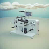 China MQ-350Y ROTARY BLANK LABEL DIE CUTING MACHINE WITH SLITTER WITH ONE SET MAGNETIC CYLINDER AND MAGNETIC DIE TURRET TYPE for sale