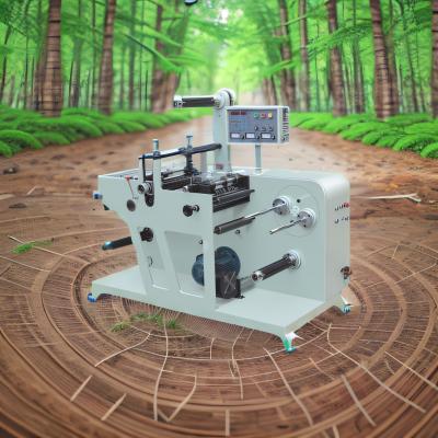 China MQ-320/420YE DIE CUTTING SPEED 90M/MIN ROTARY-SEMI-ROTARY LABEL DIE CUTTING, IML LABEL DIE CUTTING MACHINE IN MOULD for sale