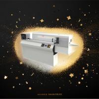 China HIGH-SPEED ADHESIVE LABEL PAPER PROCESS MACHINERY MAX SPEED 50-80TIMES/MIN QG-G 1100 PAPER CORE CUTTING MACHINE PRICE for sale