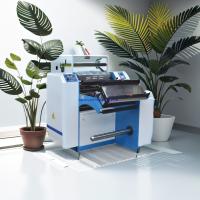 China FM-350 ADHESIVE LABEL PAPER PROCESS MACHINERY FOR MAXIMUM PAPER DIAMETER 600MM ROLL TO ROLL LAMINATION MACHINE PRE COAT for sale