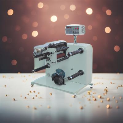 China HIGH SPEED 320 AUTOMATIC LABEL SLITTING MACHINE WITH MAX MATERIAL FEEDING WIDTH 350MM CE CERTIFICATED SAFETY FOR EURO for sale