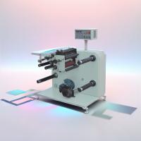 China FQ-350F SLITTING MACHINE  MAKING TAGS ENVELOPES FOR TEA BAG 70GSM 220GSM PAPER WITH ROTARY DIE CUTTING STATION TEA TAG for sale
