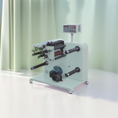 China FQ-550F slitting machine Line guide sensor/camera CCD automatic slitting machine die cutting machine slit narrow paper for sale