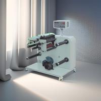 China FQ-550F AUTOMATIC SLITTING MACHINE SLITTING SPEED 80M/MIN MAX. ROLL WIDTH 550MM UNWINDING DIAMETER 700MM REWINDING 600MM for sale