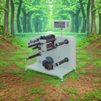 China MINI SLIT WIDTH 16MM FQ-320/450 HIGH SPEED LABEL SLITTER MACHINE NARROW SCOPE PAPER TURRET REWIND MINI ROLLS CE EUROPEAN for sale