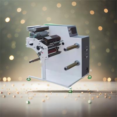 China 380V/220V ADHESIVE LABEL PAPER PROCESS MACHINERY FQ-350FZ 200M/MIN SLITTING SPEED NARROW LABEL MEDIUM SPEED SLITTING for sale