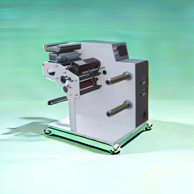 China EFFICIENT ADHESIVE LABEL PAPER PROCESS MACHINERY WITH MAX REWINDING DIAMETER 600MM MIDDLE HIGH SPEED SLITTING MACHINE for sale