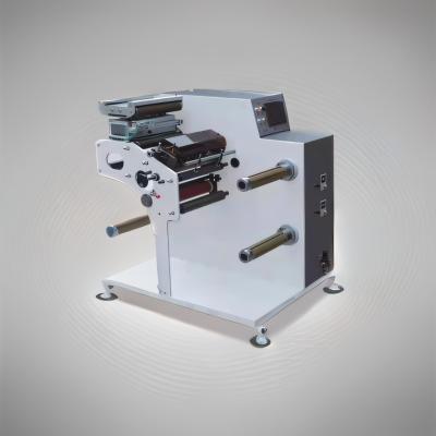 China RELIABLE ADHESIVE LABEL PAPER PROCESS MACHINERY 380V/220V VOLTAGE 16MM MINI SLIT WIDTH MIDDLE HIGH SPEED SLITTING TURRET for sale