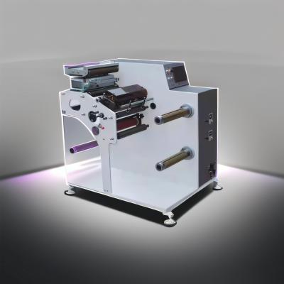 China HIGH SPEED 320 AUTOMATIC SLITTER REWINDER LABEL SLITTING MACHINE WITH MINI SLIT WIDTH 16MM PAPER ADHESIVE STICKER LABEL for sale