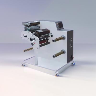 China HIGH-SPEED ADHESIVE LABEL PAPER PROCESS MACHINERY WITH 600MM MAX REWINDING DIAMETER NARROW LABEL MEDIUM SPEED SLITTING for sale