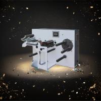 China RELIABLE AND DURABLE ADHESIVE LABEL PAPER PROCESS MACHINERY - SLITTING SPEED 350M/MIN HIGH SPEED SLITTING AND TURRET for sale