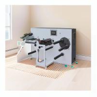 China MAX REWINDING DIAMETER 500MM FQ-350/450 HIGH SPEED LABEL SLITTER MACHINE NARROW SCOPE PAPER EPC PLC TOUCH SCREEN TENSION for sale