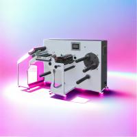 China 1 YEAR HIGH SPEED LABEL SLITTING MACHINE - SLITTING SPEED 350M/MIN SLITTING NARROW ROLL MATERIAL FULLY SERVO DRIVEN for sale