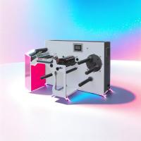 China 1 YEAR HIGH SPEED LABEL SLITTING MACHINE - SLITTING SPEED 350M/MIN SLITTING NARROW ROLL MATERIAL FULLY SERVO DRIVEN for sale