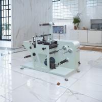 China MQ-450Y ROTARY BLANK LABEL DIE CUTING MACHINE WITH SLITTER TWO STATION NEW DESIGN STABLE HIGH PRECISION UNPRINTED BLANK for sale