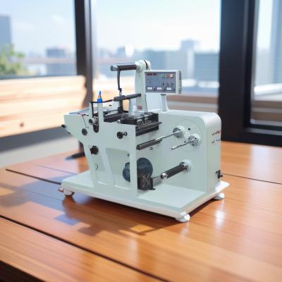 China RELIABLE AND EFFICIENT ROTARY DIE CUTTERS WITH 500MM MAX DIAMETER FOR BLANK LABEL MATERIAL WITH SLITTING AND TURRET for sale
