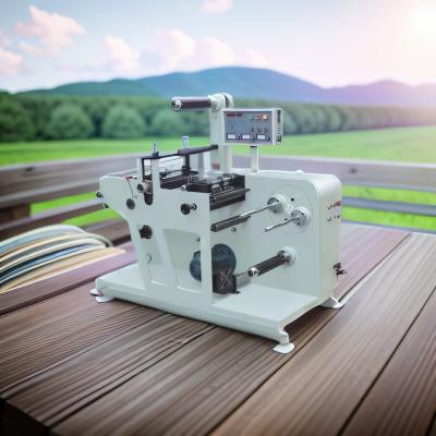 China HIGHLY EFFICIENT ROTARY DIE CUTTERS FOR EFFECTIVE OPERATIONS MQ320-Y ROTARY BLANK LABEL DIE CUTING MACHINE WITH SLITTER for sale