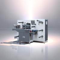 China HIGH PRECISION INTERMITTENT ROTARY DIE CUTTING MACHINE FOR LABEL CONVERTING EQUIPMENT IML WITH CONVEYOR COLLLECT SHEET for sale