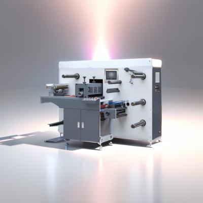 China HIGH PRECISION INTERMITTENT ROTARY DIE CUTTING MACHINE FOR LABEL CONVERTING EQUIPMENT IML WITH CONVEYOR COLLLECT SHEET for sale