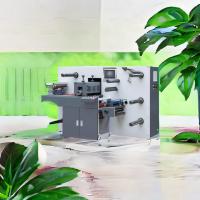 China HIGH CAPACITY 15KW ADHESIVE LABEL PAPER PROCESS MACHINERY UNWINDING MAX DIAMETER 600MM INTERMITTENT SEMI ROTARY DIE-CUT for sale